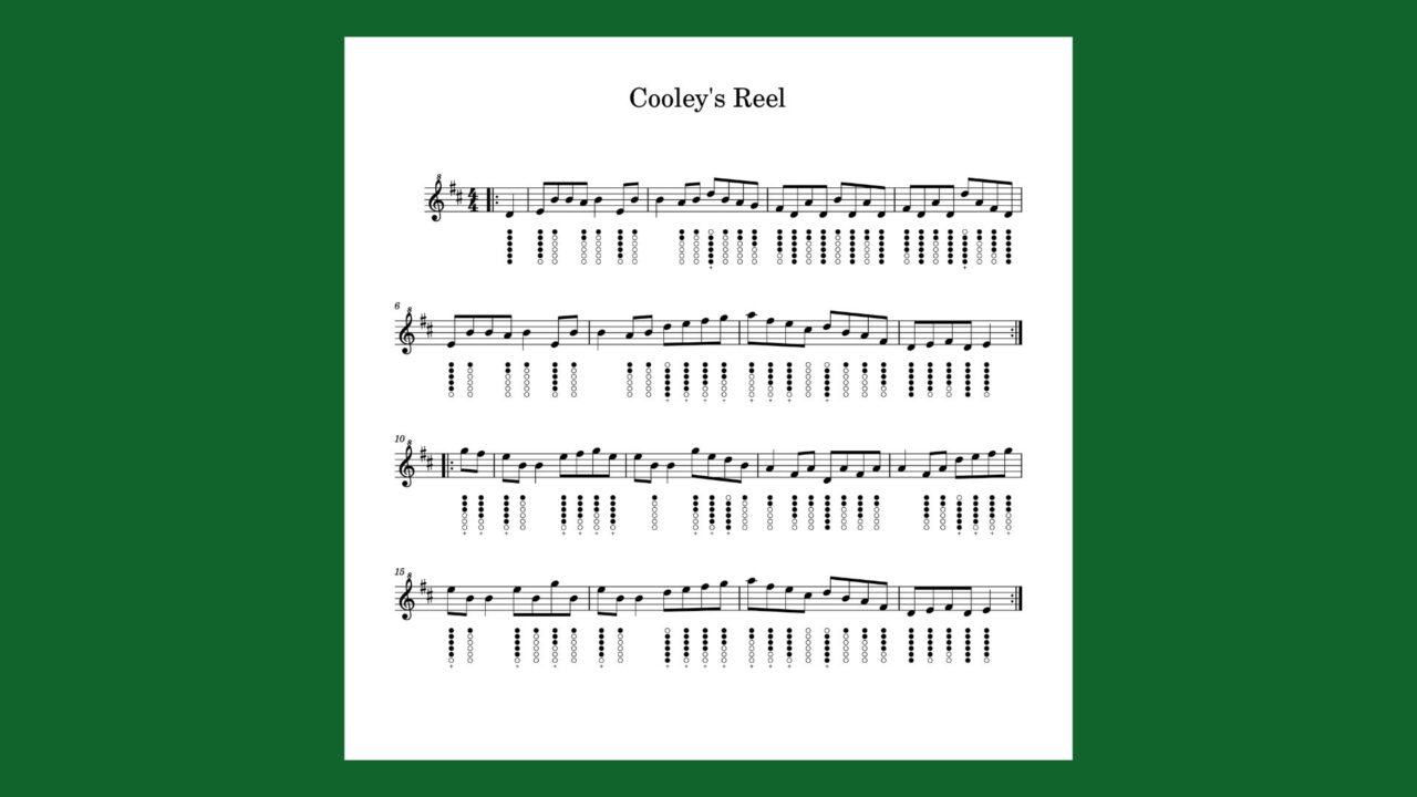 Cooley’s Reel | My Low D Whistle Journey