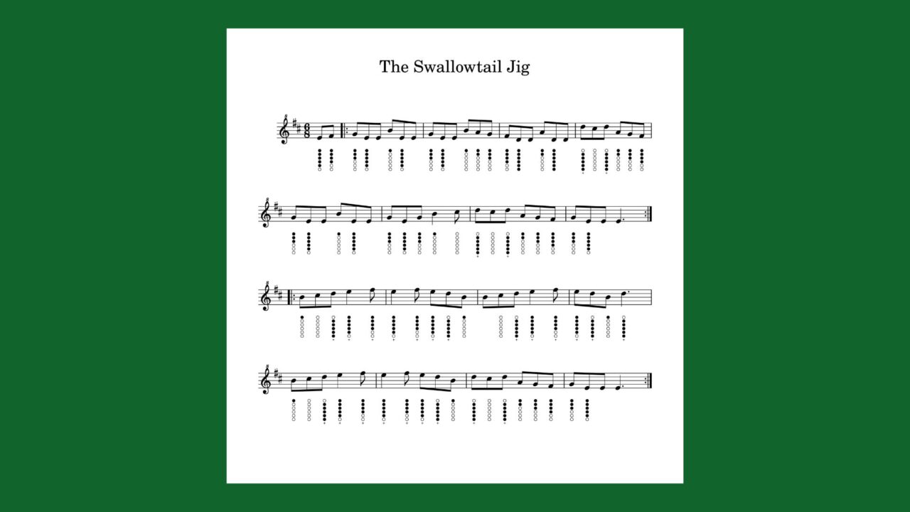 The Swallowtail Jig | My Low D Whistle Journey